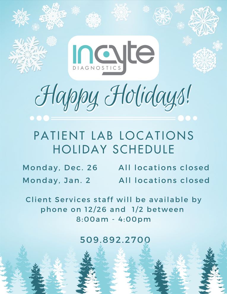Patient Locations » Incyte Diagnostics